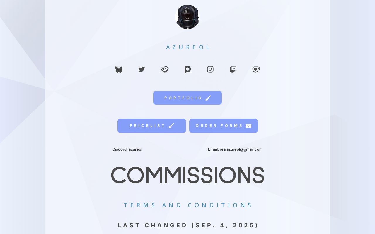 azu's commission info